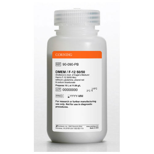 30349. DMEM (DULBECCO'S MODIFIED EAGLE MEDIUM) MEZCLA HAMS F-12 50/50 – CTR Scientific