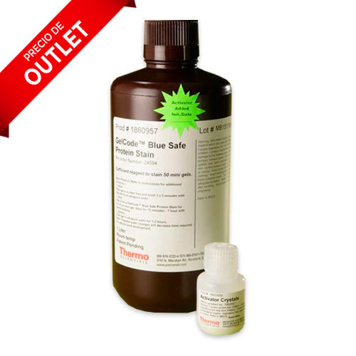 10029. GELCODE BLUE SAFE PROTEIN STAIN 1LT - PIERCE – CTR Scientific
