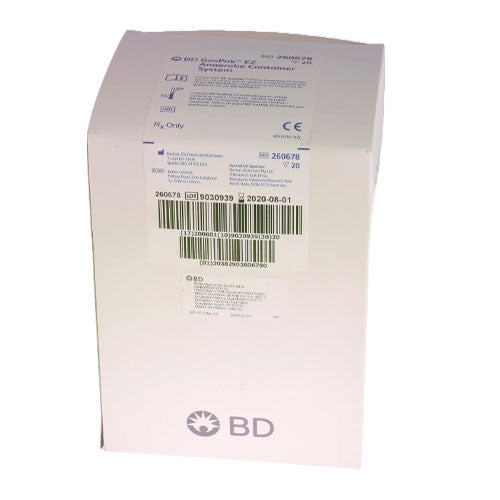 1764. GENERADOR GASPAK EZ ANAEROBICO C/20 SOBRES BD GASPAK – CTR Scientific