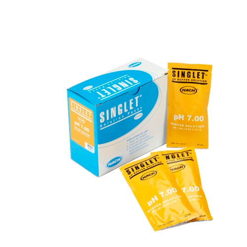 30512. SOLUCION BUFFER SINGLET DE UN SOLO USO PH 7.0 C/20 HACH – CTR ...