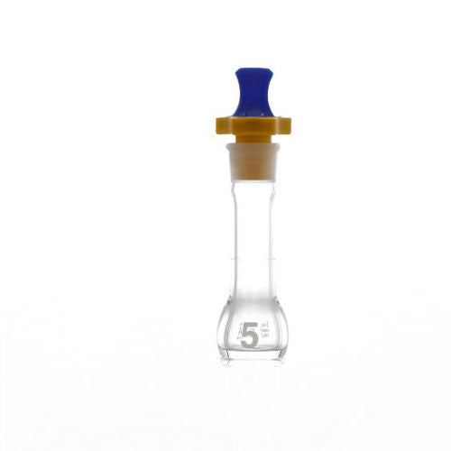 52355. MATRAZ VOLUMETRICO DE VIDRIO 5ML CLASE A C/TAPON DE POLIPROPILE ...