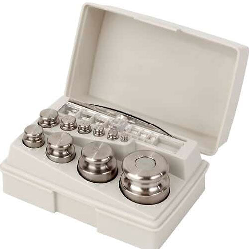 29052. JUEGO DE PESAS (MASAS) DE CALIBRACION CLASE 7, 200GR-1MG, ACERO ...