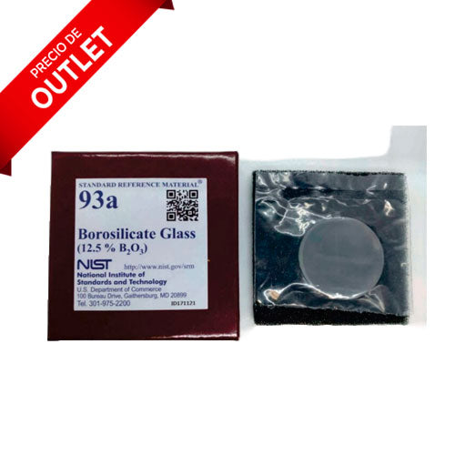 31363. STD DE VIDRIO BOROSILICATO NIST – CTR Scientific