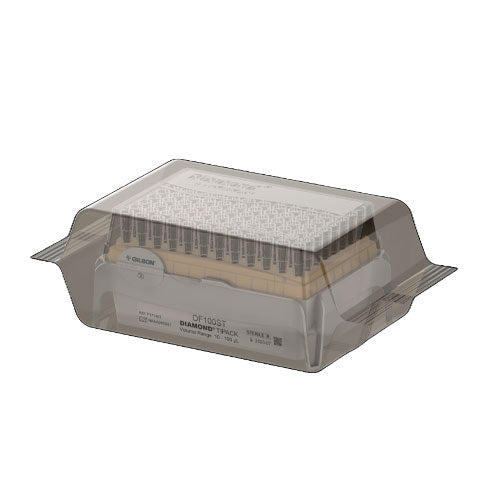 29807. PUNTAS 100UL CLARAS ESTERIL PIPETMAN DIAMOND DF100ST TIPACK 10 ...