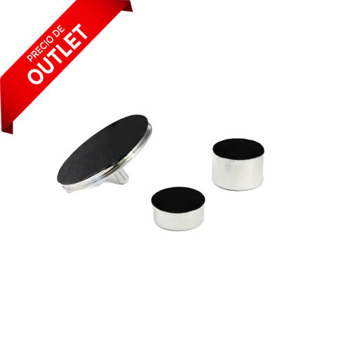 24967. PIN DE ALUMINIO P/MONTAJE 12.7 X 8MM, CERTIFICADO C/500 PELCO-T ...