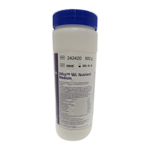 328. AGAR WL NUTRIENT 500GR DIFCO – CTR Scientific