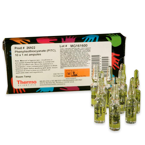 10358. PITC (EDMANS REAGENT) (PHENYLISOTHIOCYANATE) 10X1ML - PIERCE ...