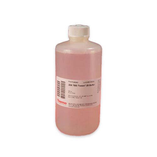 10371. 20X TBS TWEEN 20 BUFFER 500ML - PIERCE – CTR Scientific