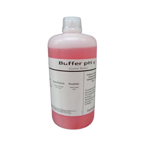 50910. SOLUCION BUFFER PH 4.01 +-0.01 ROJO PLASTICO 500ML - CTR – CTR ...