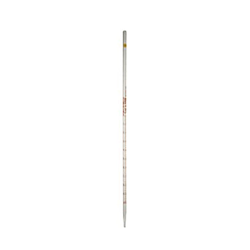 5758. PIPETA GRADUADA DE VIDRIO SEGUN MOHR 1X1/100 CLASE B, BANDA NARA ...