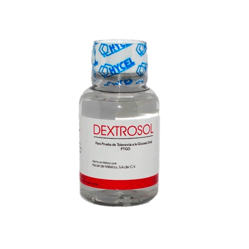 50280. DEXTROSOL PRUEBA DE TOLERANCIA A LA GLUCOSA 50G/250ML - HYCEL ...