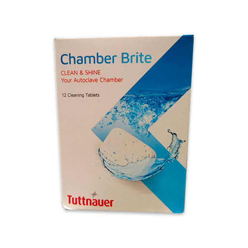 50782. TABLETAS P/LIMPIEZA DE ESTERILIZADORES C/12 CHAMBER BRITE - TUT ...