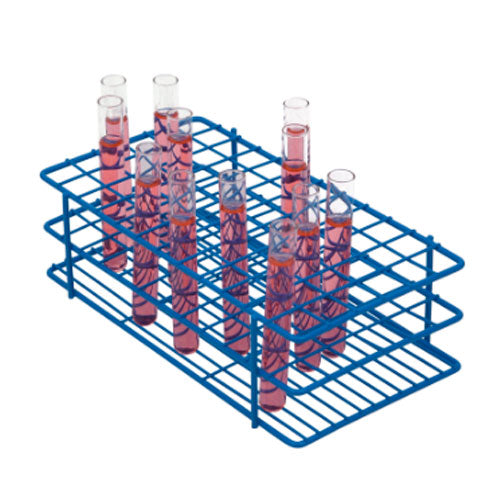 23699. GRADILLA P/72 TUBOS DE ENSAYE 10-13MM DE ALAMBRE POXYGRID COLOR ...