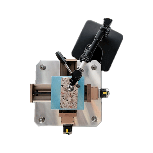 25377. MAQUINA TRANSVERSAL LINEAL ASTM C457 TEST METODO B 115V 60HZ HU ...