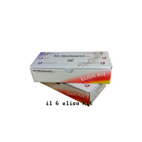 15799. INTERLEUKIN 6 (IL-6) ELISA KIT 96 STRIP WELLS - MY BIOSOURCE ...