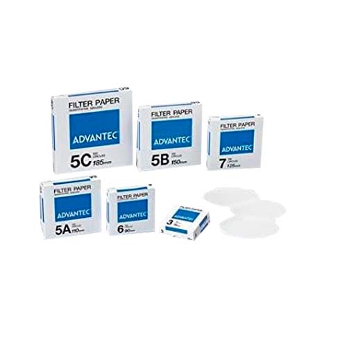 20354. PAPEL FILTRO CUANTITATIVO #5A 12.5CM C/100 ADVANTEC – CTR Scientific